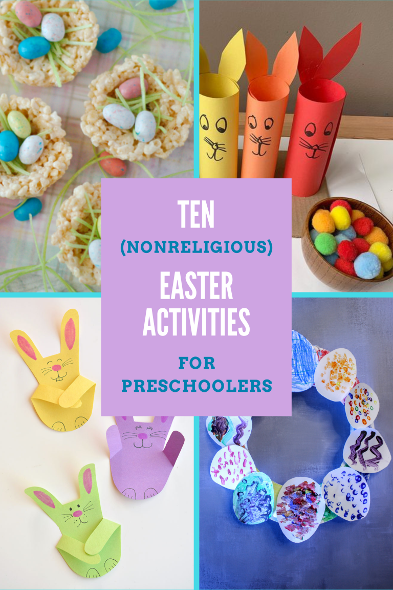 10 (Non-Religious) Easter Activities for Preschoolers – A Family That ...